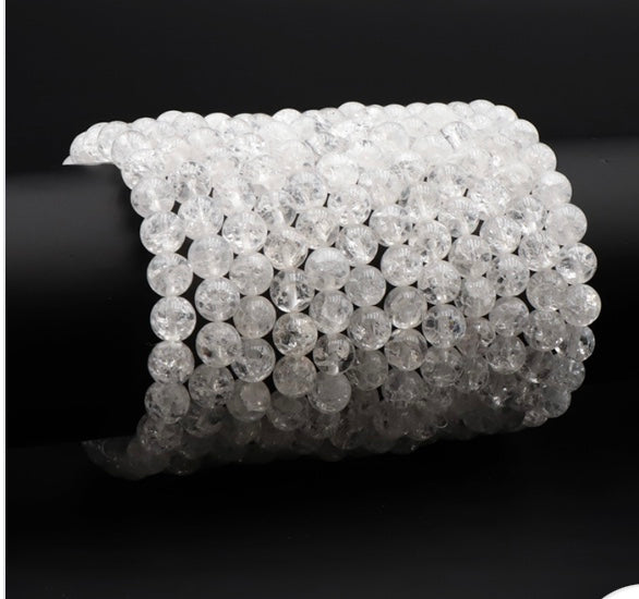 Bracelet boule 6mm Cristal de roche crack A enfant – LA BOUTIQUE DE LILY ANGE